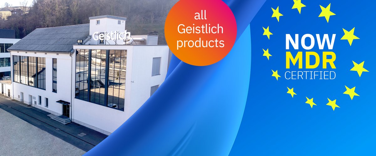 "MDR means more transparency for patients." - Geistlich Pharma AG