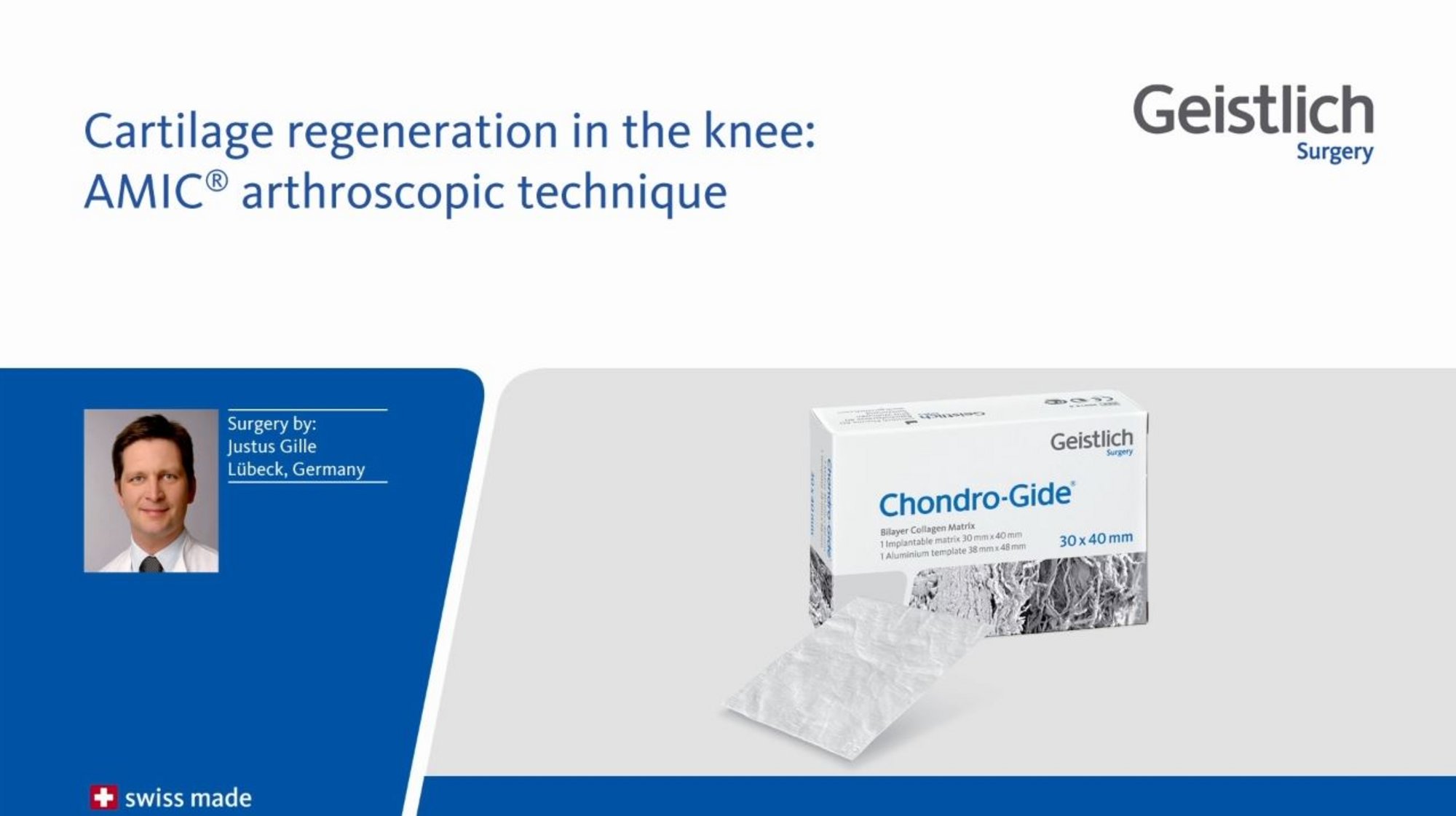 Surgical Videos - Geistlich Pharma AG