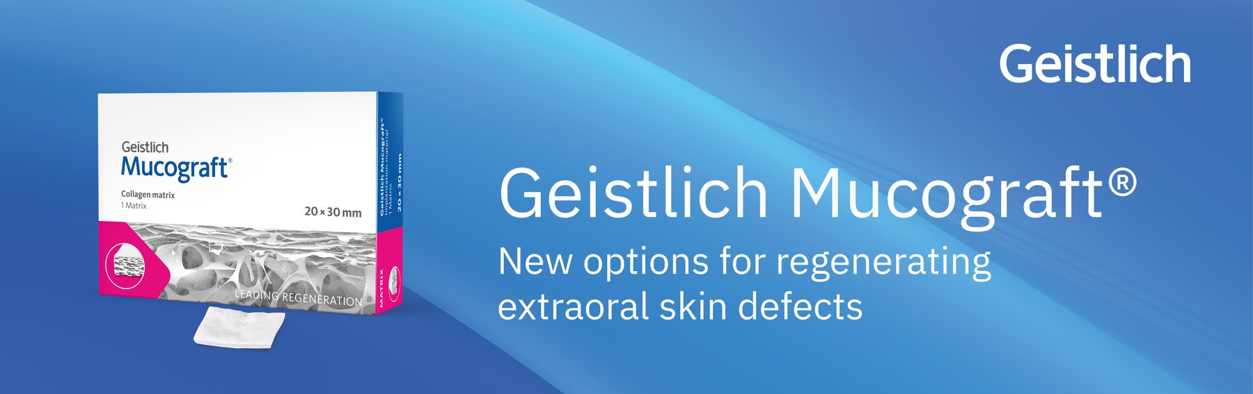 Innovative skin graft alternative for face, head and neck wounds - Geistlich Pharma AG